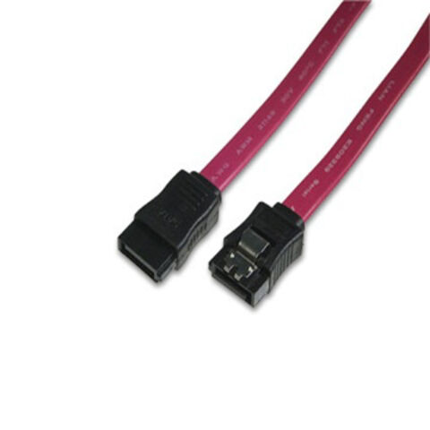 Buy Wholesale Taiwan Sata 7-pin To Sata 7-pin Cables With Latch & Sata ...