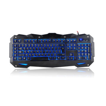 China Gaming keyboard with macro 5 keys on Global Sources,backlight ...