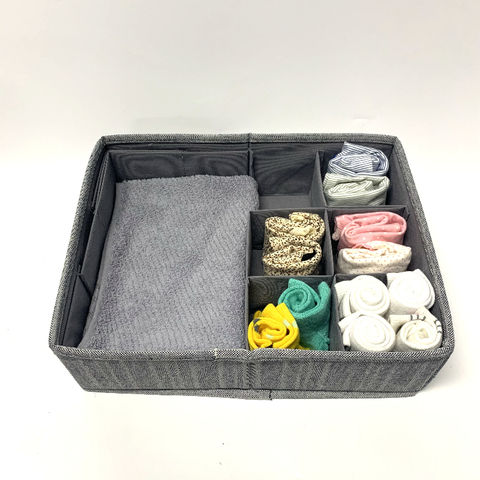 Buy Wholesale China Custom Foldable Adjustable Grid Storage Drawer Box ...