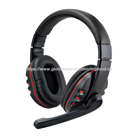 Gaming Headset 2023 Wired Black Color For Mobile Phone Computer Gaming