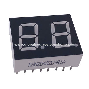 Buy Wholesale China High Reliability Deep Red Color Dual Digit 0.40 ...