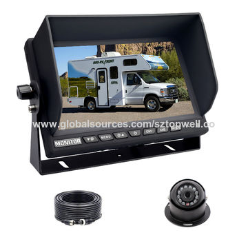 2 CH Rear View System with 7'' LCD Monitor, Car Rearview system 7'' TFT ...