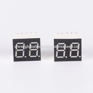 LED Display with 0.4 inch Dual Digital and Wavelength of 625 to 635nm ...
