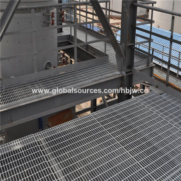 Steel grating, metal grating, A36, 40×100 flat bar, ASTM-123 standard ...