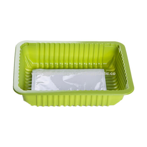 Disposable plastic packaging MAP trays, processed Meat Packaging Trays ...