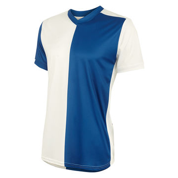 Buy Wholesale China Soccer Jersey, V Neck Rib Collar, Contrast Sleeve ...