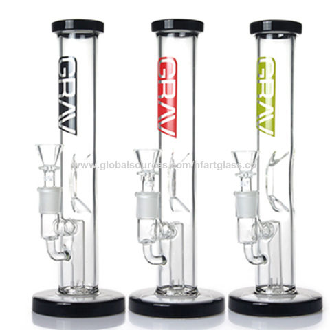 Buy Wholesale China Grav Original Glass Bong Straight Tube Smoking ...
