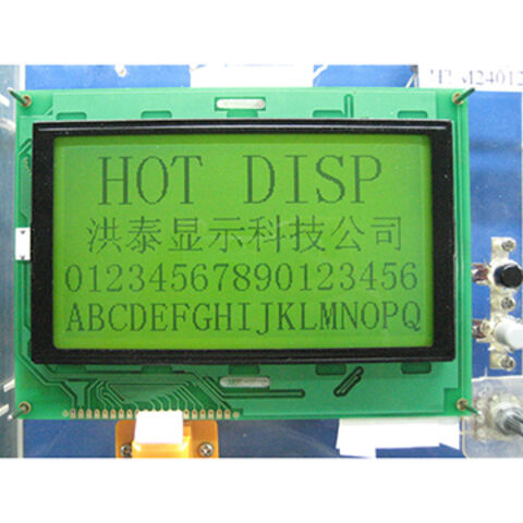 Buy Wholesale China Graphic Lcd Module 240*128 Lcd Display Mode Stn-blue, Negative And ...