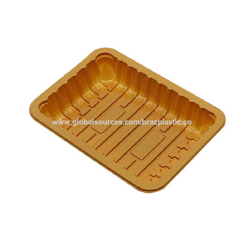 China Fresh Meat Packaging Plastic fresh food MAP Trays, with absorbent ...