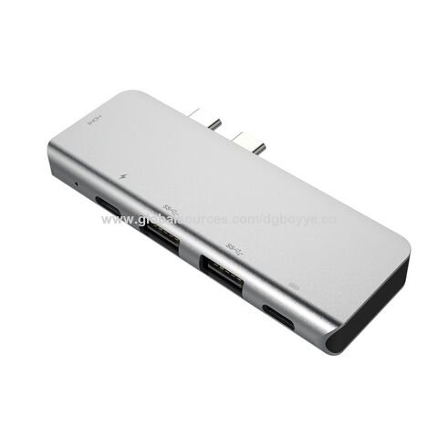 Buy Wholesale China Dual Usb Hub Docking Stations Multiport Av Adapter ...