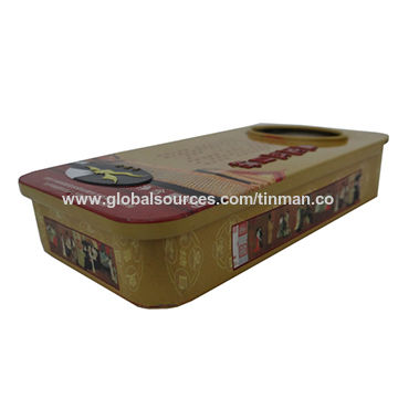 Buy Wholesale China Push-pull Lid Box Tin Packing Box For Candy,gumdrop ...