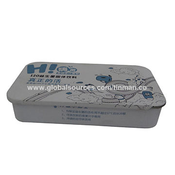 Buy Wholesale China Push-pull Box Sliping Lid Box Tin Packing Box For ...