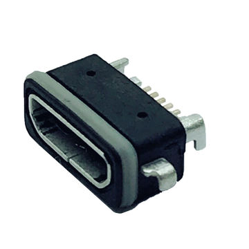Waterproof Micro usb IP68 IPX8 Connector 5Pin SMT Waterproof Socket ...