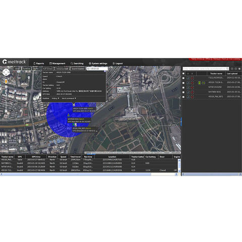 China GPS Fleet Tracking System with 300+ functions customizable, White ...