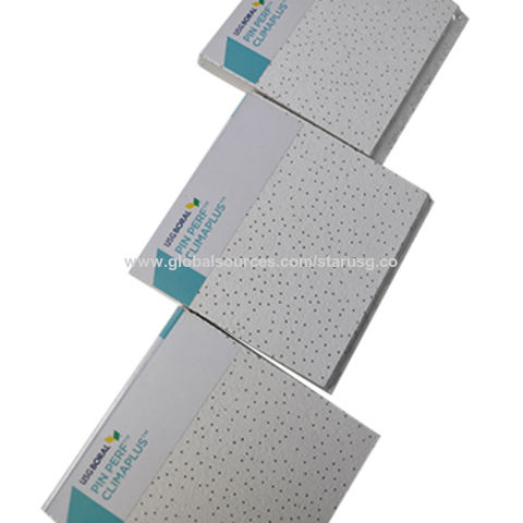 Buy Wholesale China Pin Perf Surface 14mm Climaplus Acoustical Ceiling ...
