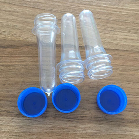 30mm Neck Size 18g, 20g, 25g Water Bottle Preforms Free Of Mould Cost ...