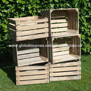 Buy Wholesale China Beautiful Wooden Crates Storage Box Fruit Crates ...