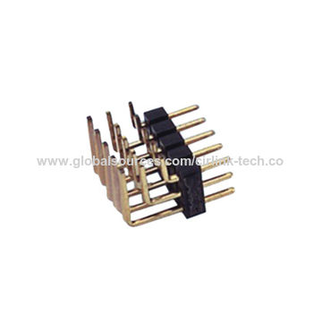 Buy Wholesale China Pin Headers With 2.0 Three Row 37 Pin 90° Smt Type ...