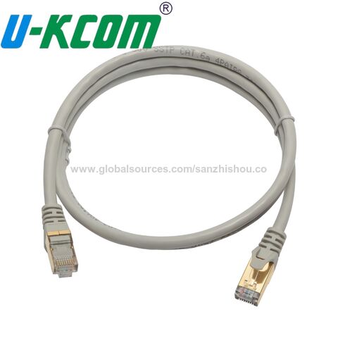 Rj45-rj45 Cat7 Cat6a Network Cable Cat6a Patch Cord, Patch Cord, Rj45 ...