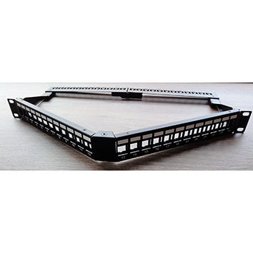 Taiwan Foldable angled keystone Panel-Unshielded and Shielded type-1U ...