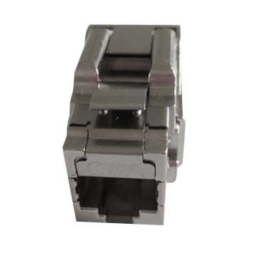 Buy Wholesale Taiwan Cat 6a Inline Coupler In Keystone Type, Compatible ...