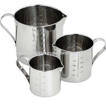 Measuring Jug - Stainless Steel Measuring Jug for regular use ...