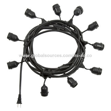 Buy Wholesale China Outdoor Waterproof 10m With Hanging Socket E27 ...