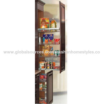 Tall Unit (Single Part), Kitchen Wire Baskets Kitchen Cabinet Organizer ...