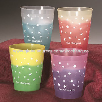 Buy Wholesale Taiwan Color Changing Cup-without Phthalate And Bpa Free ...