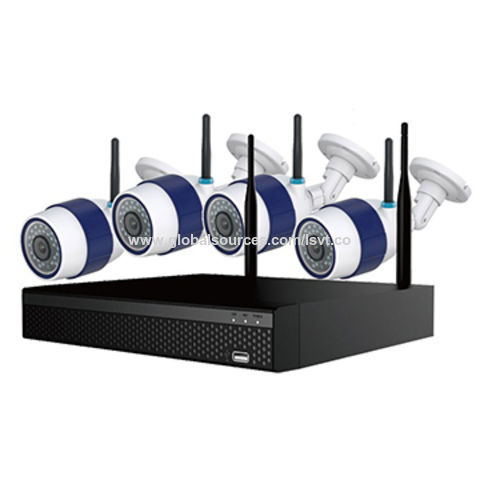 Buy Wholesale China 4ch Smart Home Wireless Ip Cctv Kits & Wireless ...