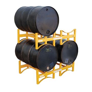 Buy Wholesale China 2 Drums Stacking Rack Horizontal Drum Storage Rack ...