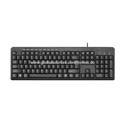 Wired office keyboards US layout standard keyboards, wire multimedia ...