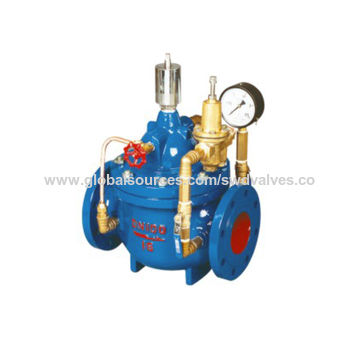 Buy Wholesale China Electronic Remote Flow Pilot Control Valve & Flow ...