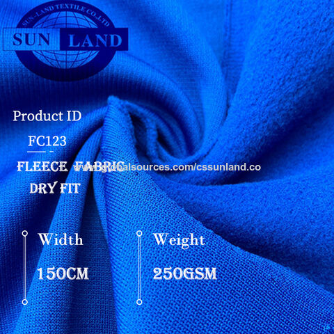 China For sportswear coolpass quick dry fit wicking poly drop needle ...