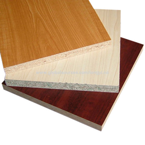China Cherry Melamine color Particle Board on Global Sources,Melamine