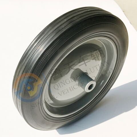 Solid rubber wheel 10 inch diameter wheel for miter saw stand ...