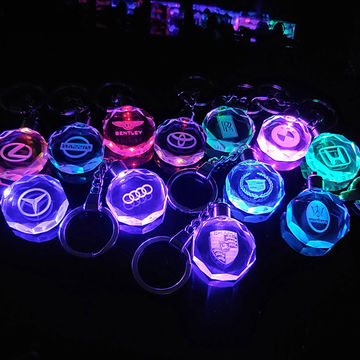Buy Wholesale China Custom Key Holder Key Chain Holder Led Crystal ...