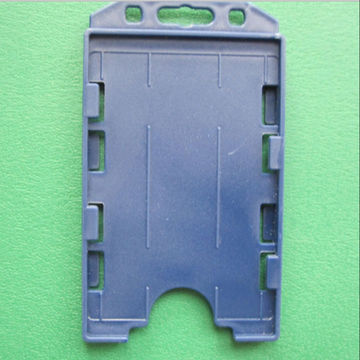 Buy Wholesale China Id Card Holder Double Sided Plastic Rigid Id Card ...
