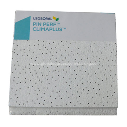 Buy Wholesale China Pin Perf Surface 14mm Climaplus Acoustical Ceiling ...