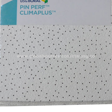 Buy Wholesale China Pin Perf Surface 14mm Climaplus Acoustical Ceiling ...