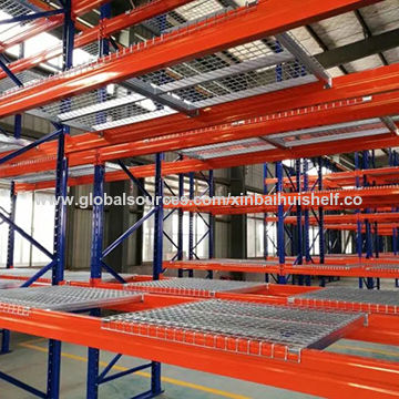 Buy Wholesale China Pallet Rack With Wire Mesh Decking & Pallet Rack ...