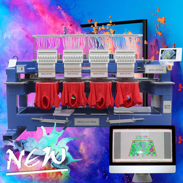 Buy Wholesale China Holiauma 4 Head Embroidery Machine For Lace T-shirt ...