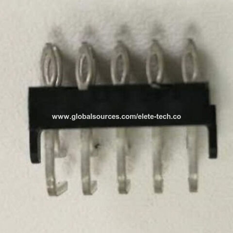 Right angle pin Header, Press-fit Termination 2.54mm Pitch Connector ...