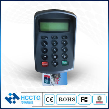 China15 Keys Smart Card Reader Bank RS232 / USB Atm POS Pinpad With ...