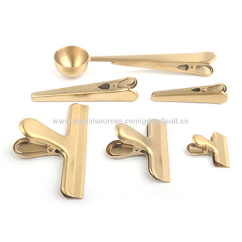 Buy Wholesale China Copper Plating Metal Sealing Clip Set & Sealing ...