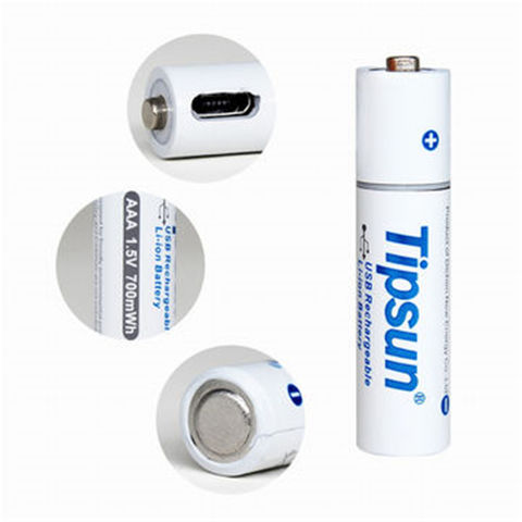 Buy Wholesale China Mini Usb Aaa 1.5v Lithium-ion Rechargeable Battery ...