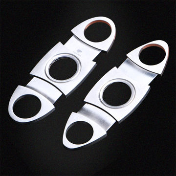 Buy Wholesale China Oem Logo Home Stainless Steel Cigar Cutter For ...