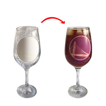Buy Wholesale China Oem Glass Color Changing Wine Goblet Cup & Color ...