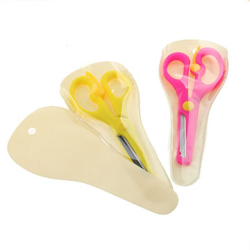 ChinaOEM PVC Transparent Packaging Kids DIY Scissor Bag on Global Sources