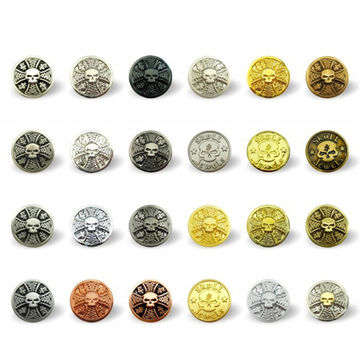 OEM Metal Customizable Geometric Shape Exclusive Cloth Personality ...